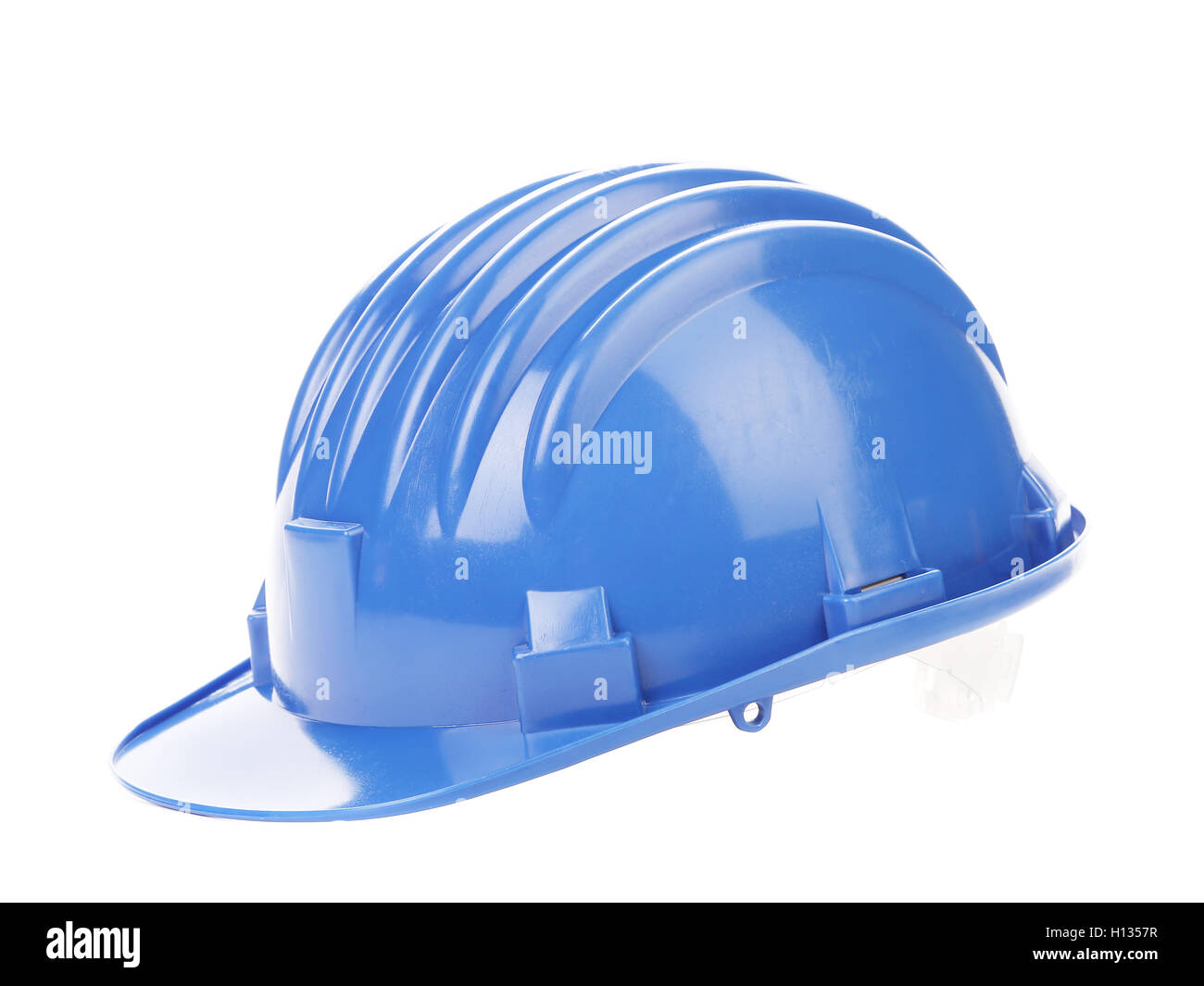 Blue hard hat Stock Photo - Alamy