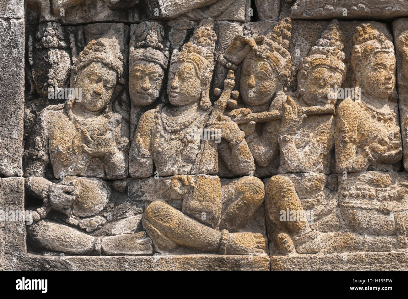 Indonesia, Java, Magelang, Borobudur Temple Compounds, Borobudur Temple ...
