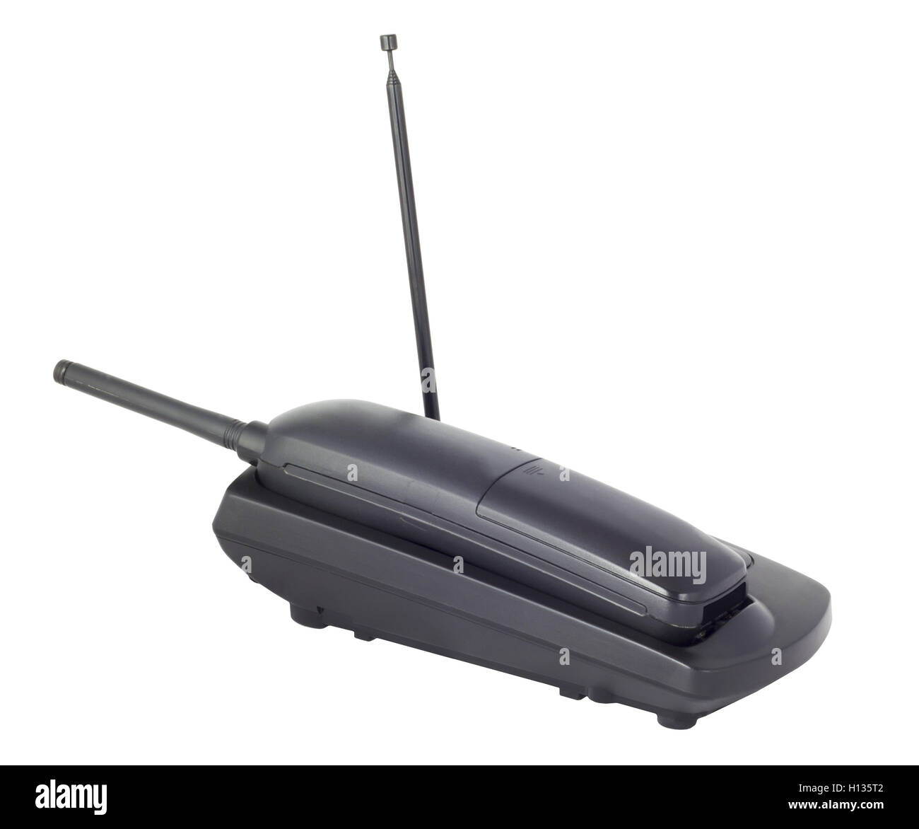 Office stationary radio telephone Stock Photo - Alamy