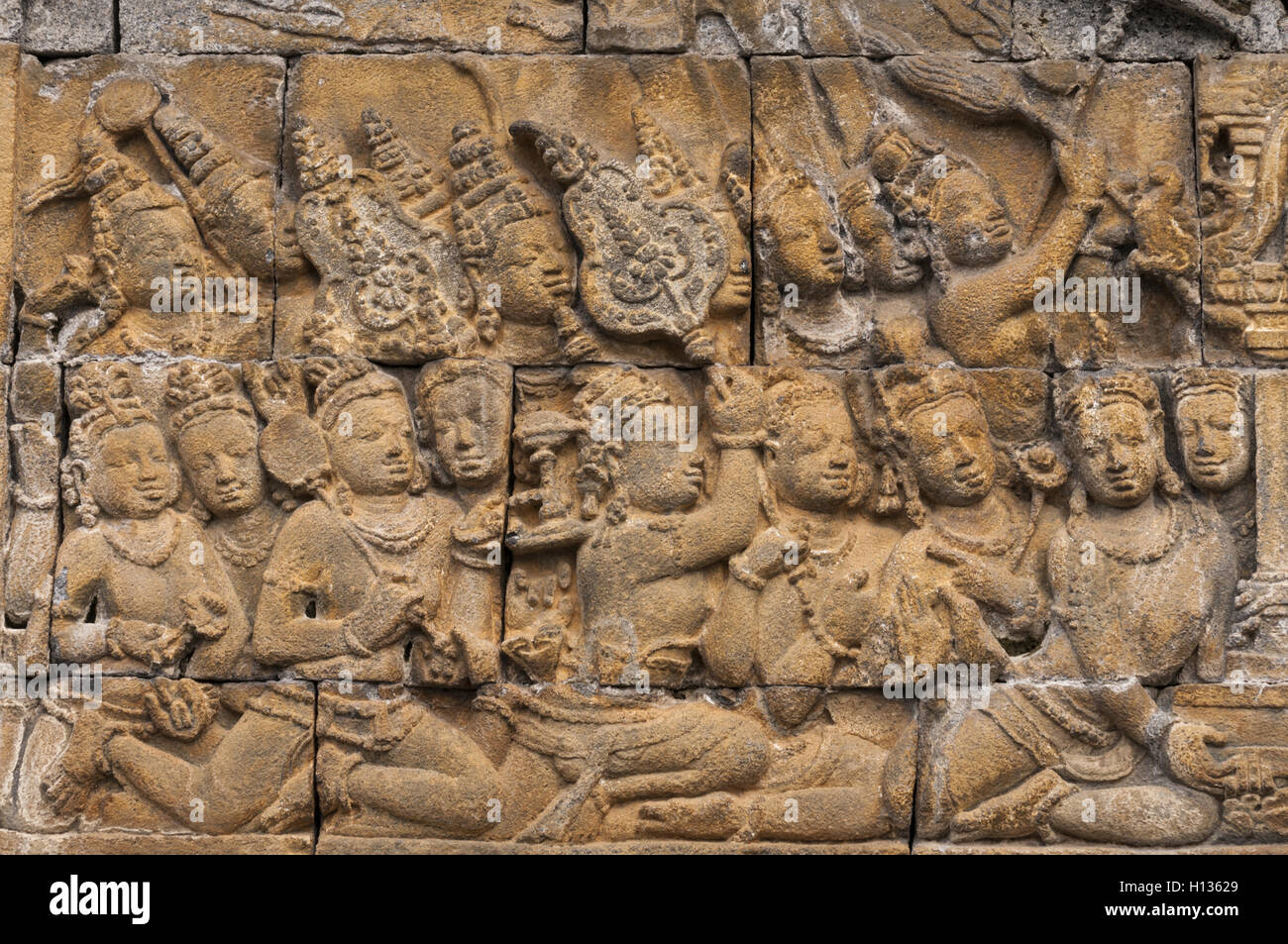 Indonesia, Java, Magelang, Borobudur Temple Compounds, Borobudur Temple ...