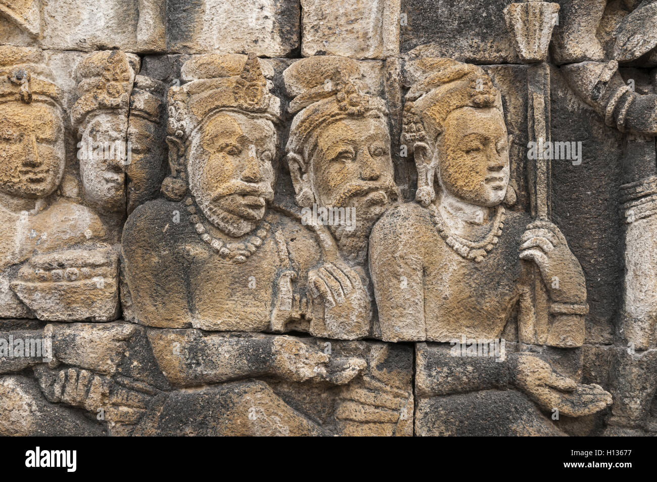 Indonesia, Java, Magelang, Borobudur Temple Compounds, Borobudur Temple ...