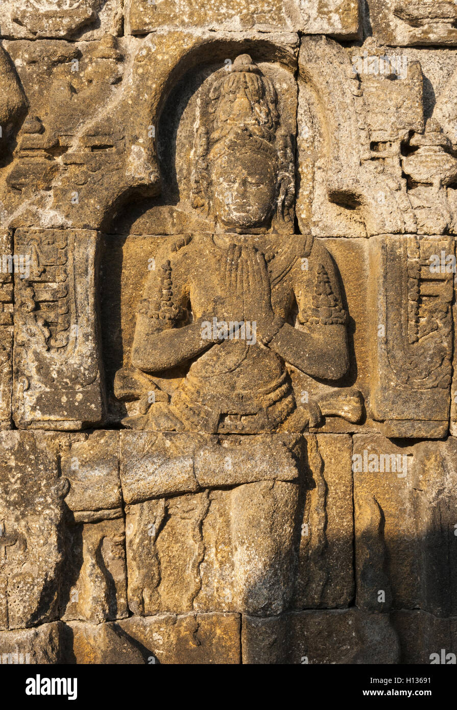 Indonesia, Java, Magelang, Borobudur Temple Compounds, Borobudur Temple ...