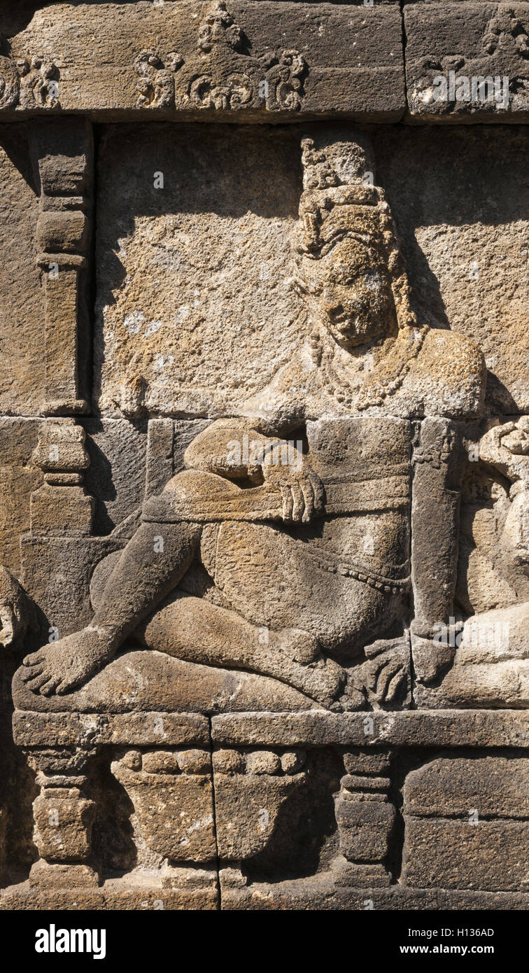 Indonesia, Java, Magelang, Borobudur Temple Compounds, Borobudur Temple ...
