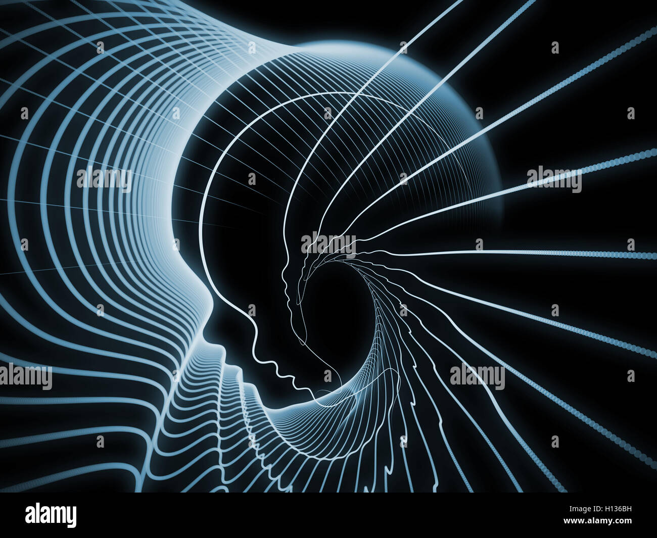 Soul Geometry Metaphor Stock Photo - Alamy