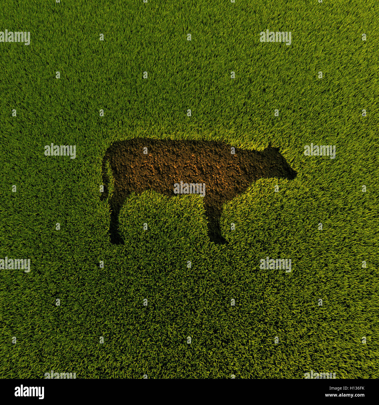 Cow shape hi-res stock photography and images - Alamy