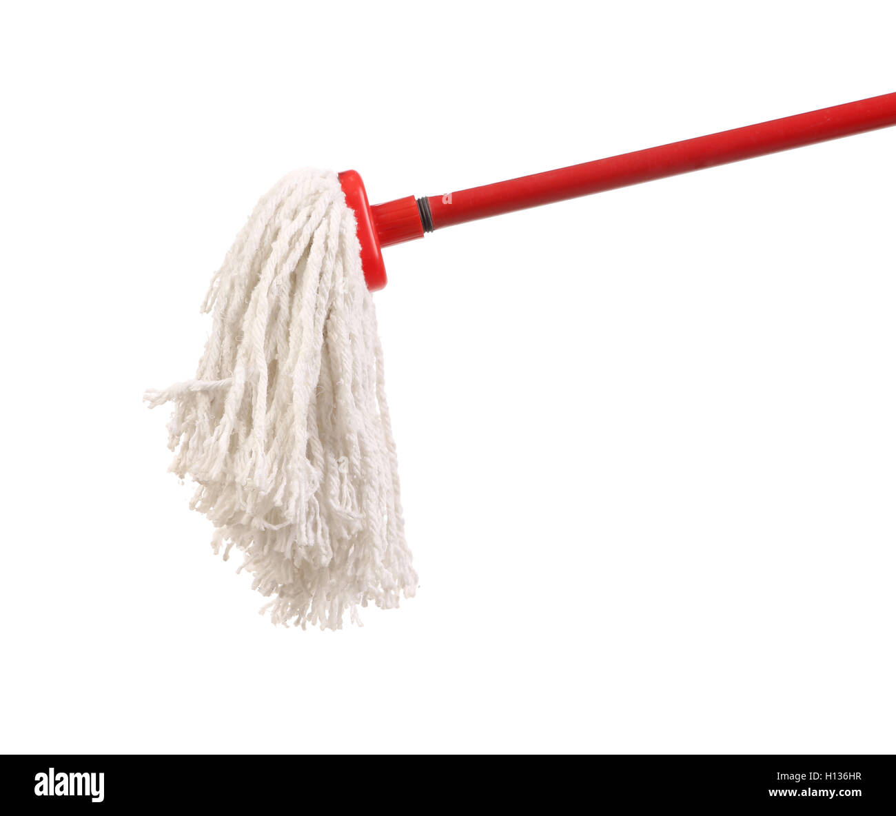 Red mop and broom hi-res stock photography and images - Alamy