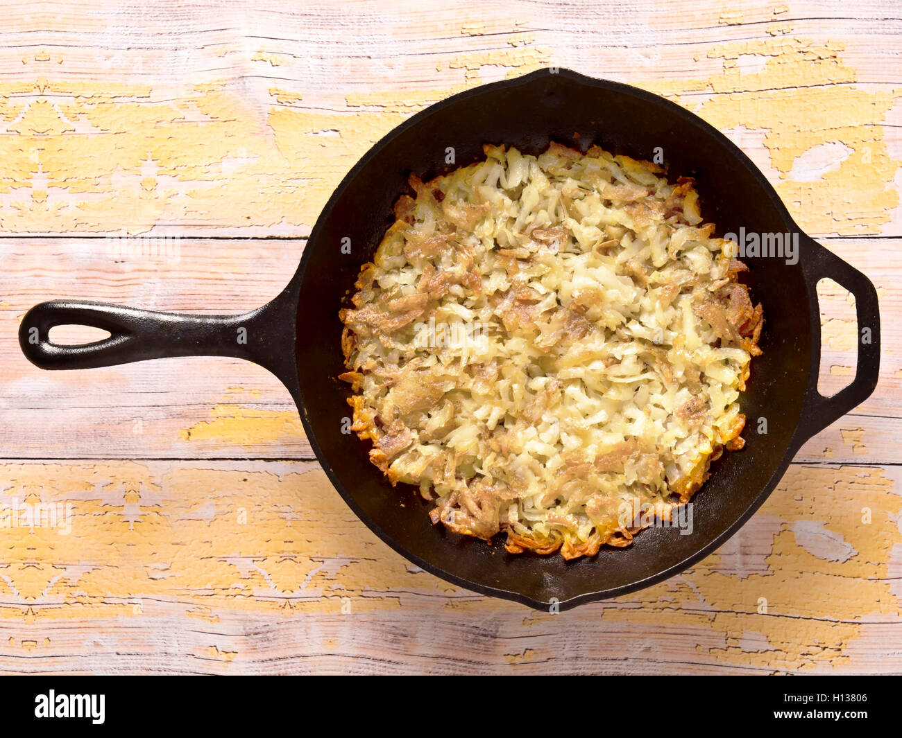 swiss rosti potatoes Stock Photo - Alamy