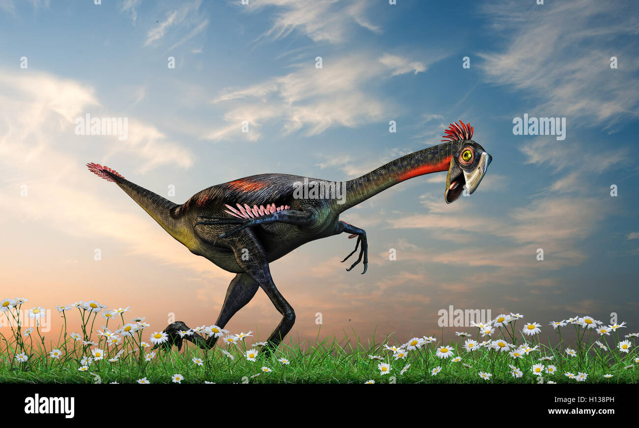 Gigantoraptor dinosaur hi-res stock photography and images - Alamy