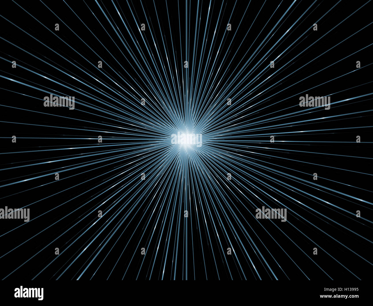 Fractal Burst Design Stock Photo - Alamy