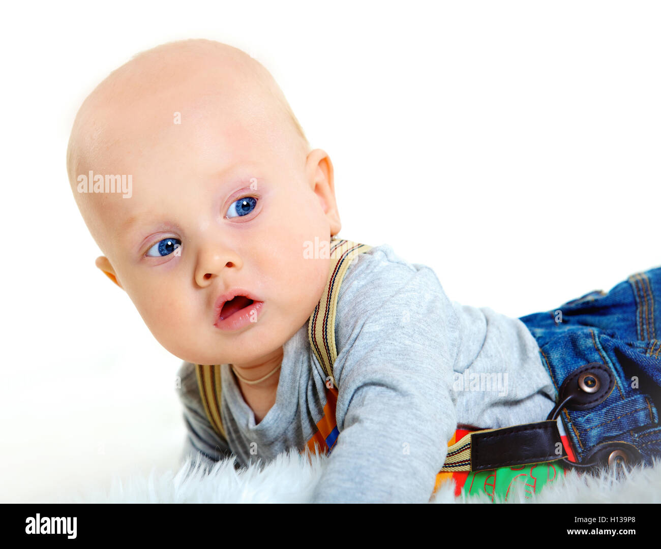 Adorable baby boy Stock Photo - Alamy