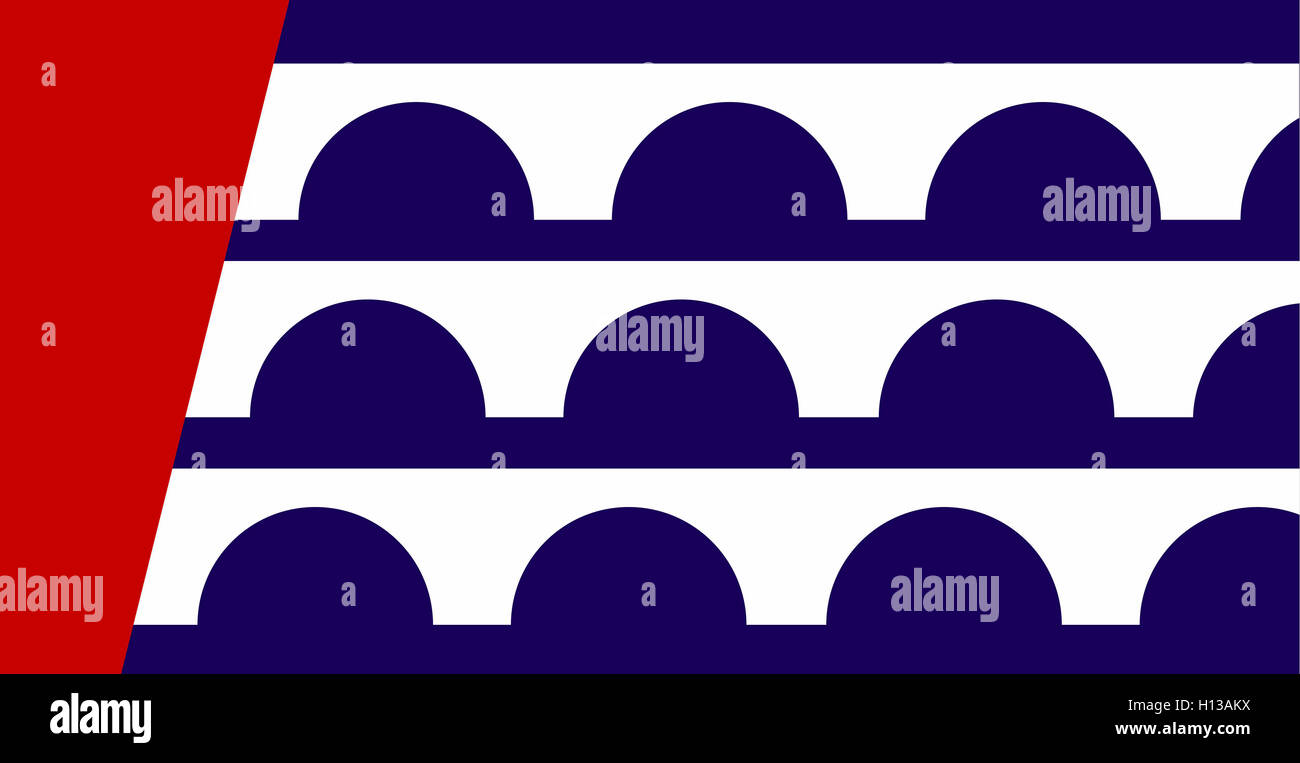 des moines city flag Stock Photo - Alamy