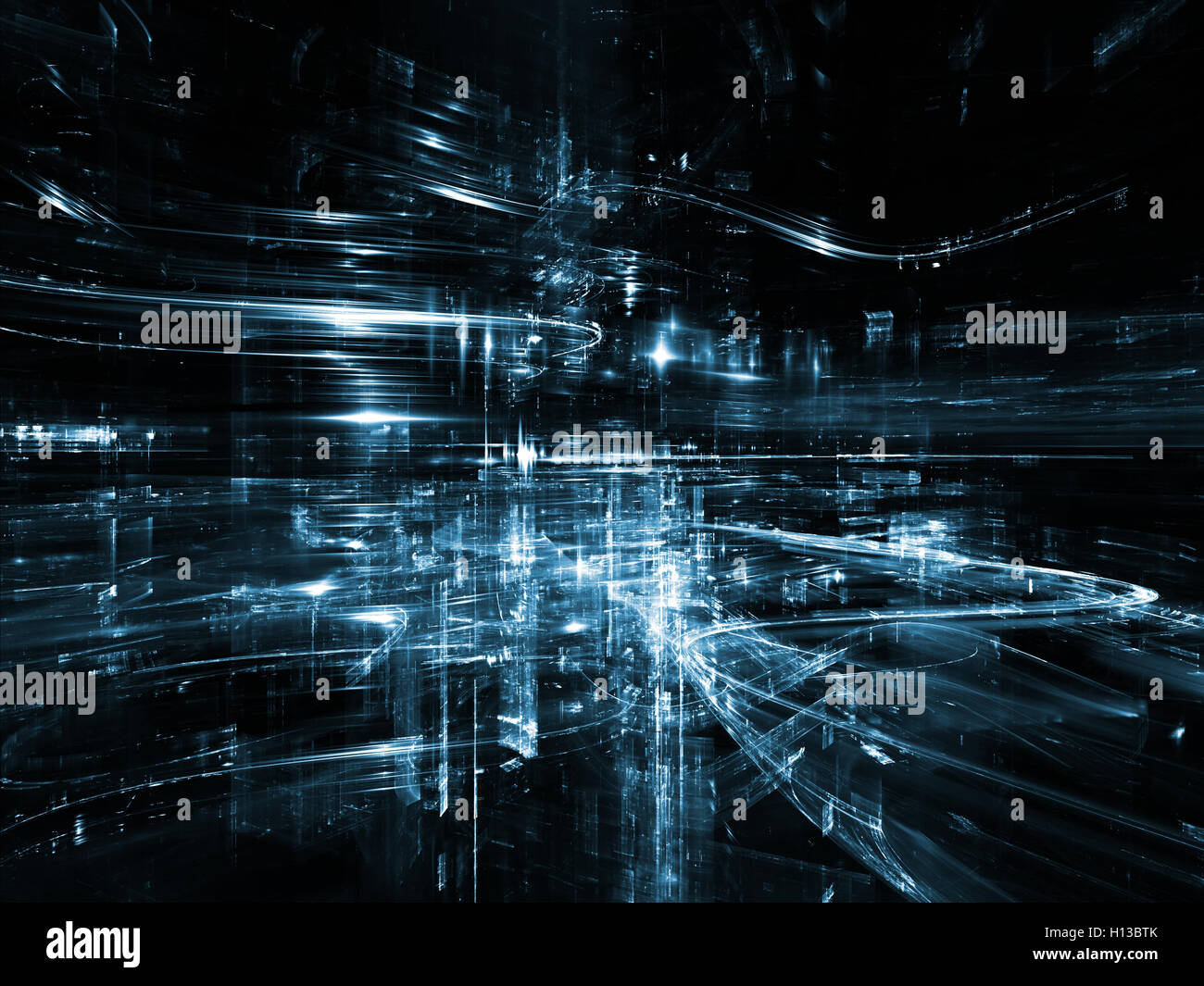 The Living City Stock Photo - Alamy