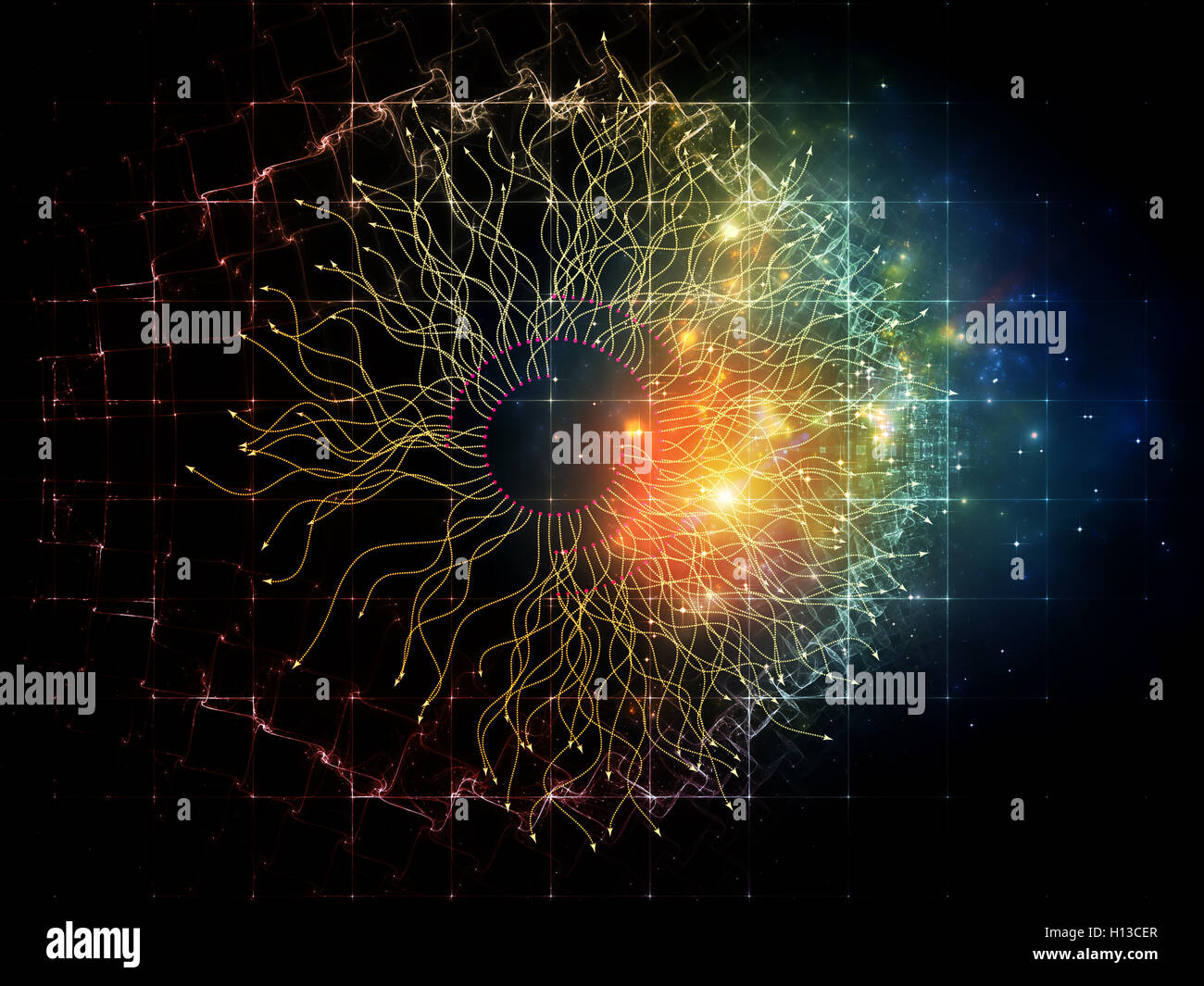 Virtual particle hi-res stock photography and images - Alamy