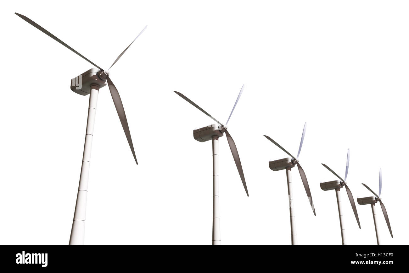 Wind turbine power Cut Out Stock Images & Pictures - Alamy