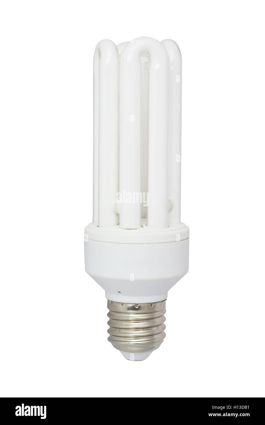 White fluorescent lamp Stock Photo - Alamy