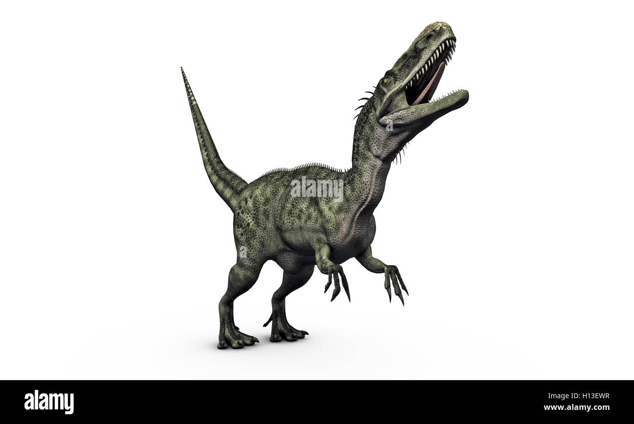 Monolophosaurus dinosaur Cut Out Stock Images & Pictures - Alamy