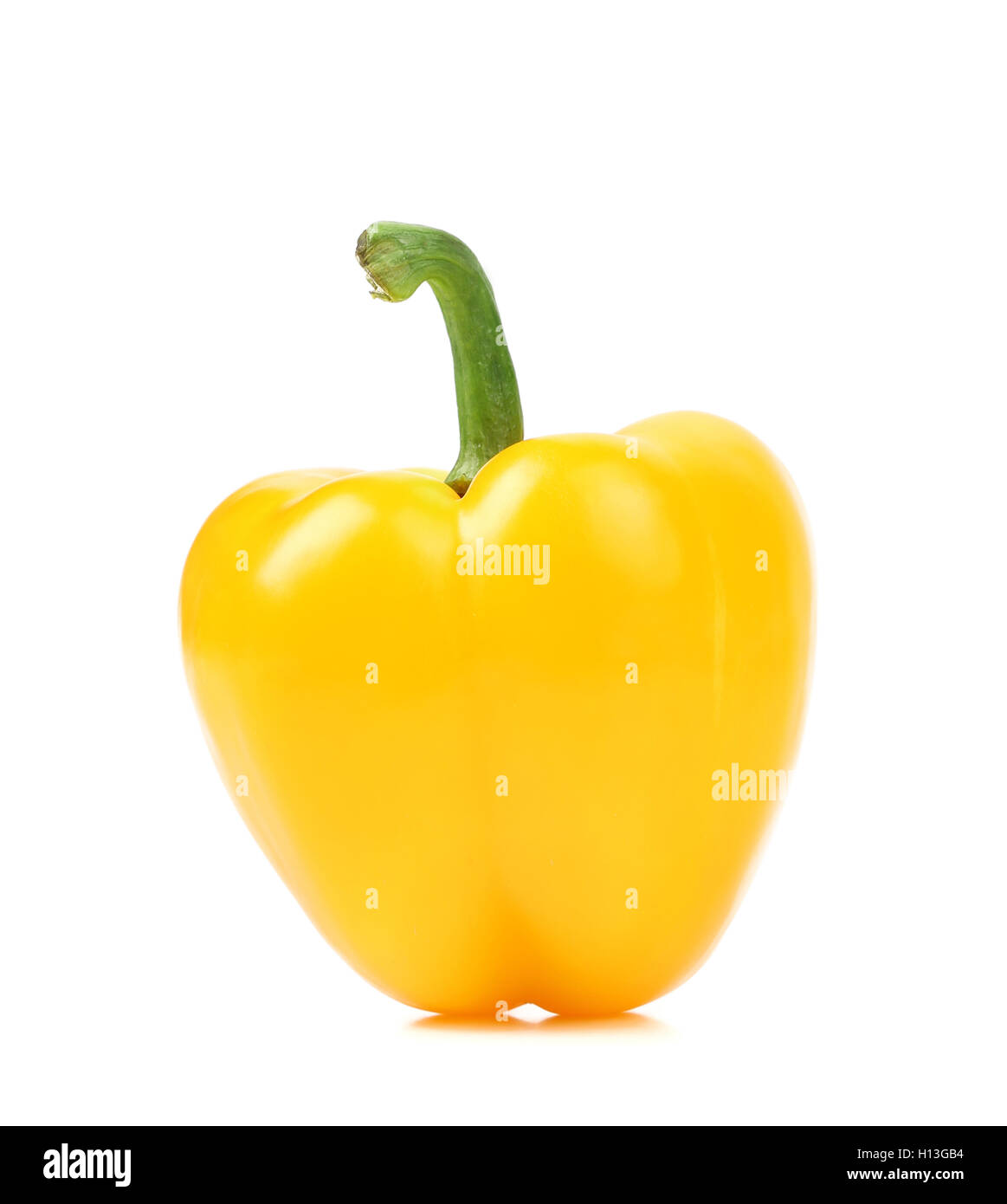 Yellow pepper close up Stock Photo - Alamy