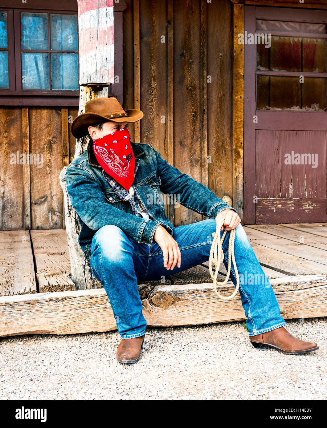 cow boy spirit Stock Photo - Alamy