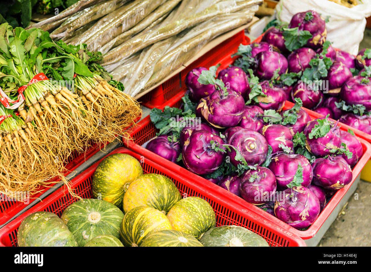 Vegetable in food market Stock Photo - Alamy