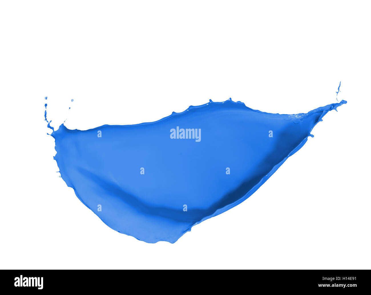 blue paint splash Stock Photo - Alamy