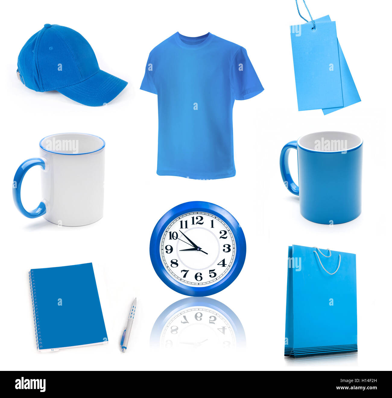 objects on a white background Stock Photo - Alamy