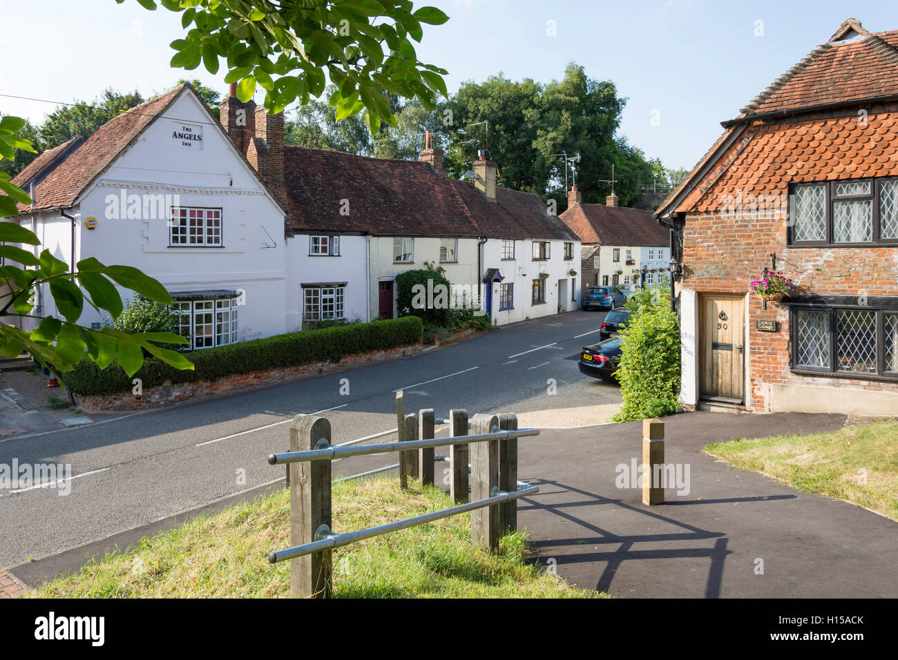 The Street, Old Basing, Hampshire, England, United Kingdom Stock Photo ...