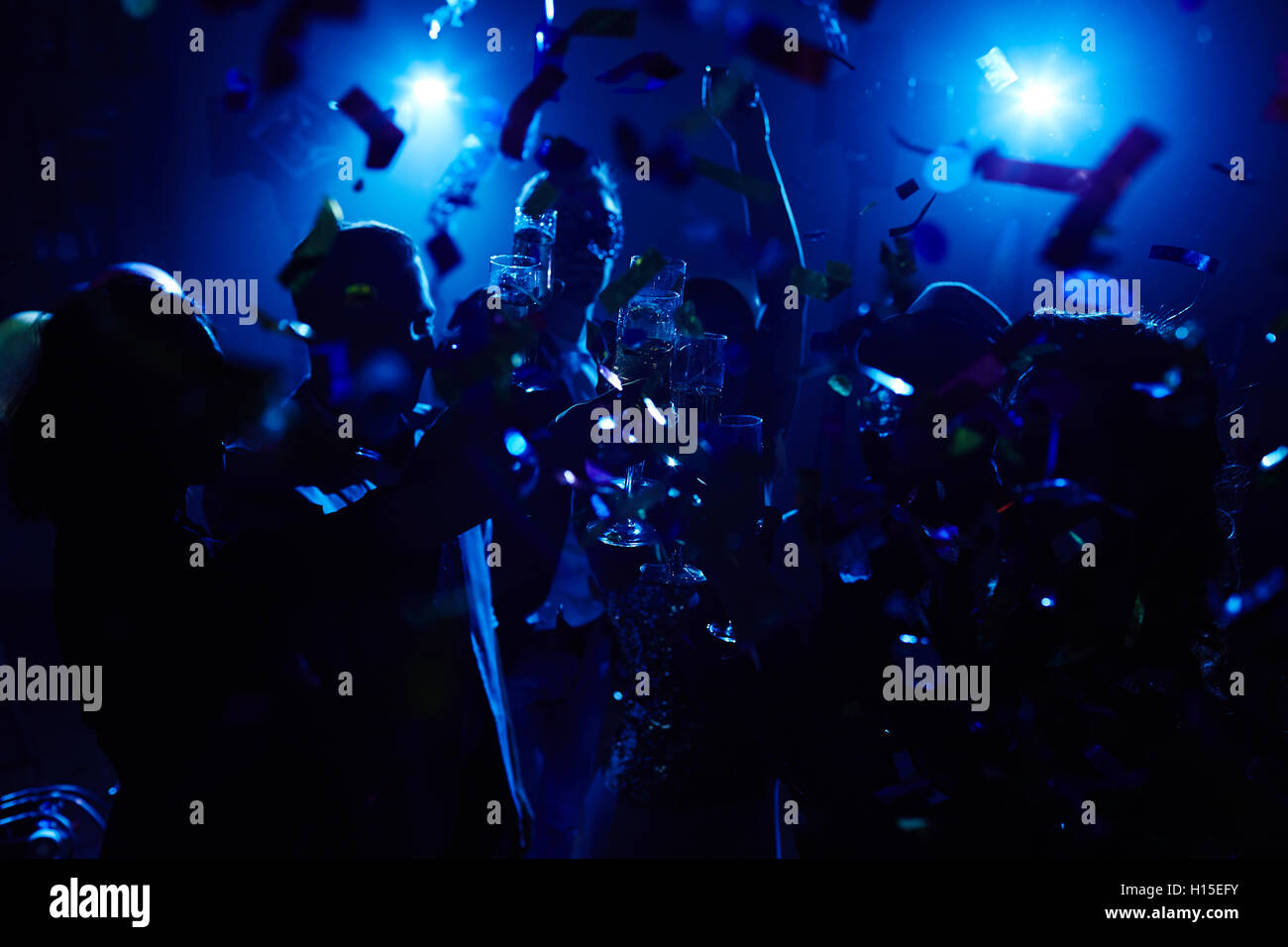 Joyful crowd hi-res stock photography and images - Alamy