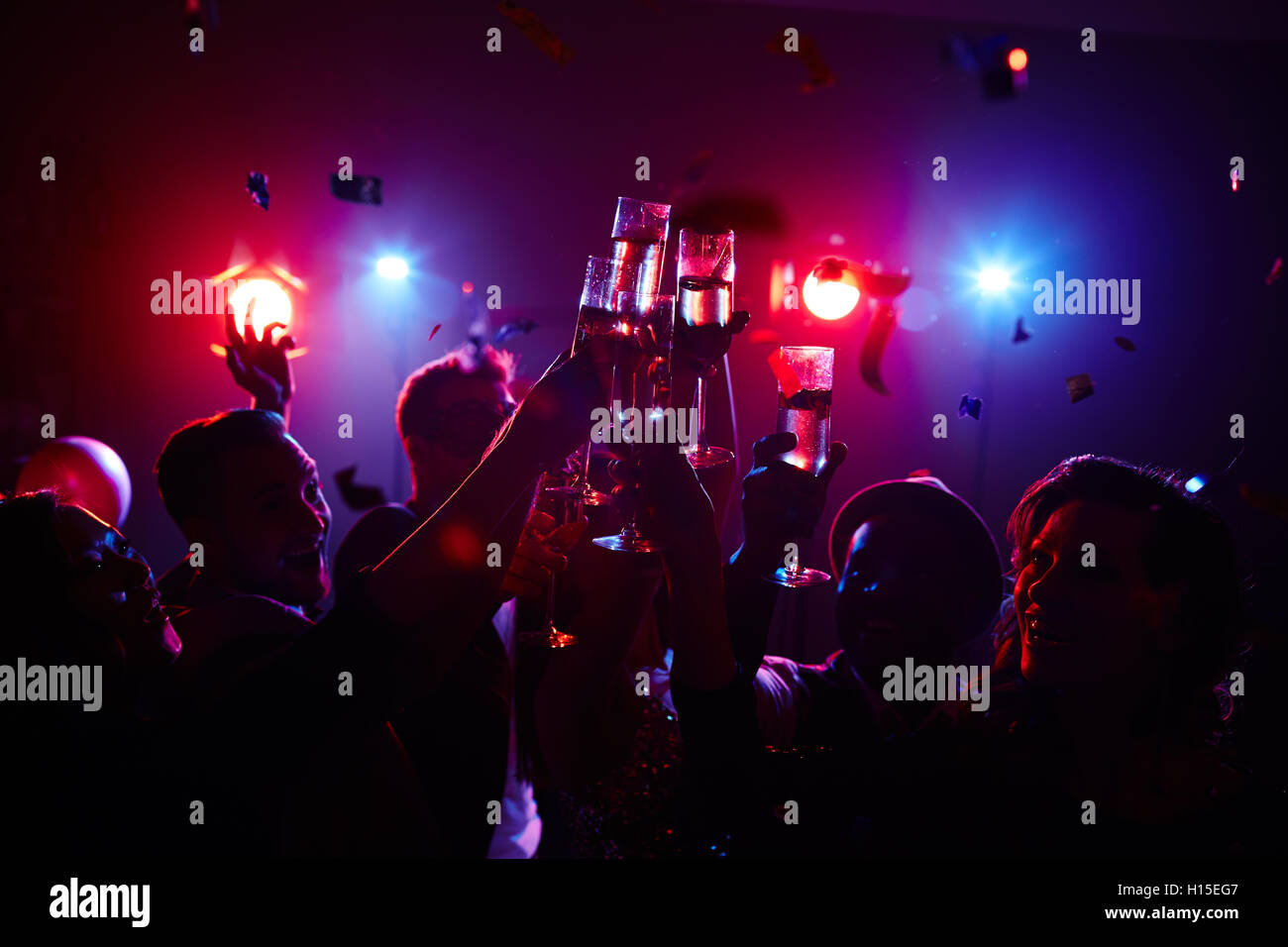 Toast in the night Stock Photo - Alamy