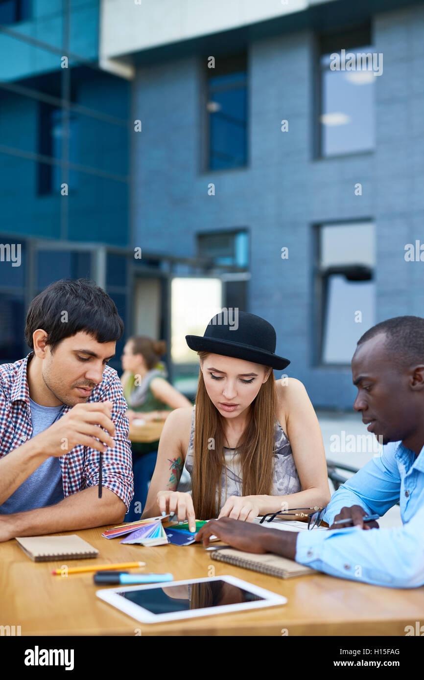 Designers at work Stock Photo - Alamy