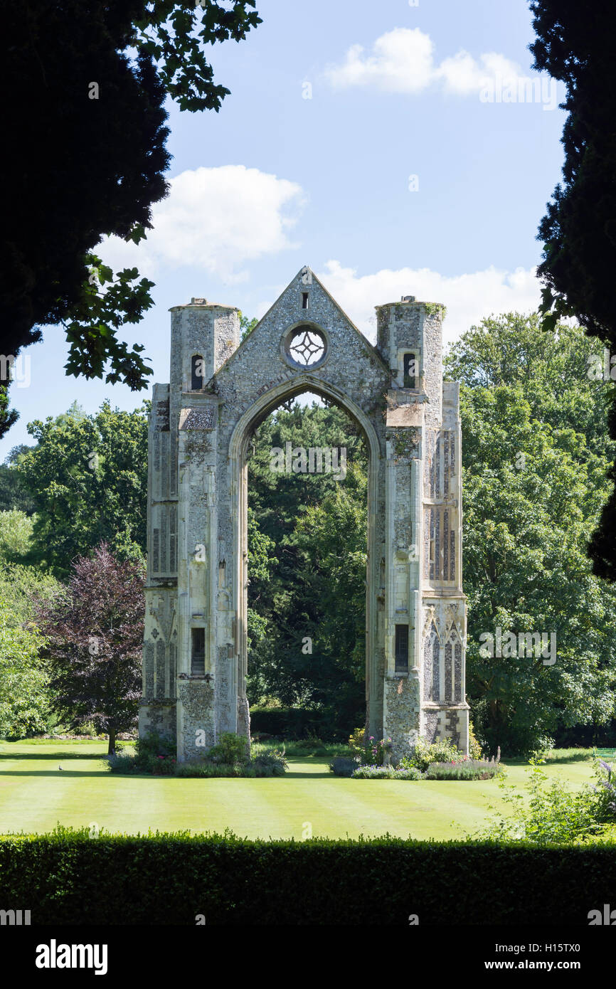 Knight's Gate, Walsingham Abbey, Little Walsingham, Norfolk, England ...