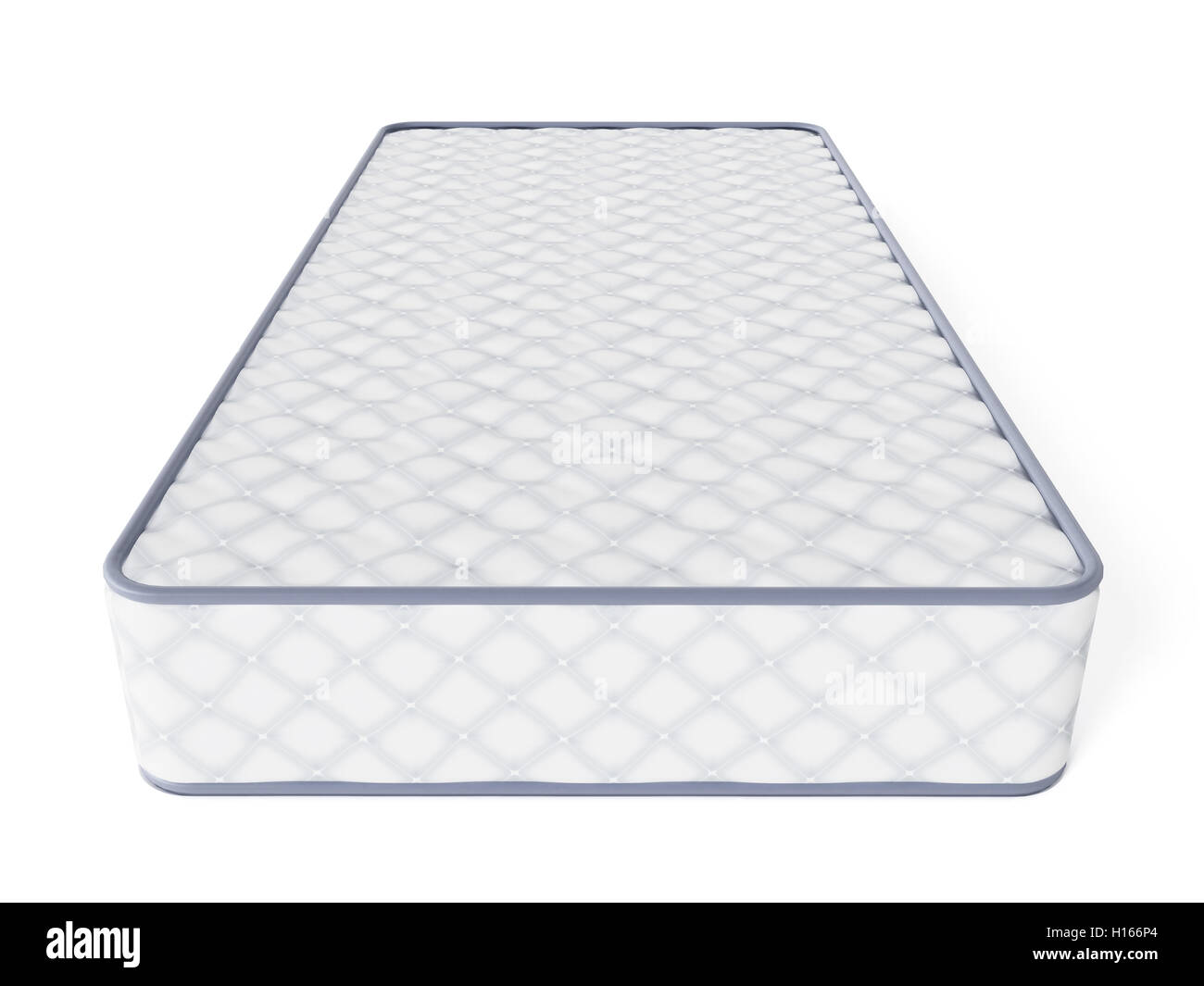 Mattress isolated on white background. 3D illustration Stock Photo - Alamy