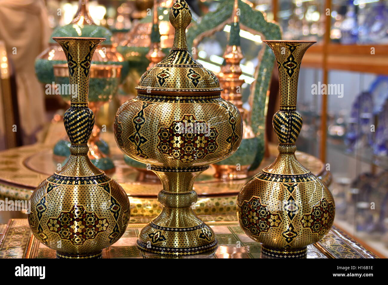 Handicraft Made In Esfahan Isfahan High Resolution Stock Photography ...