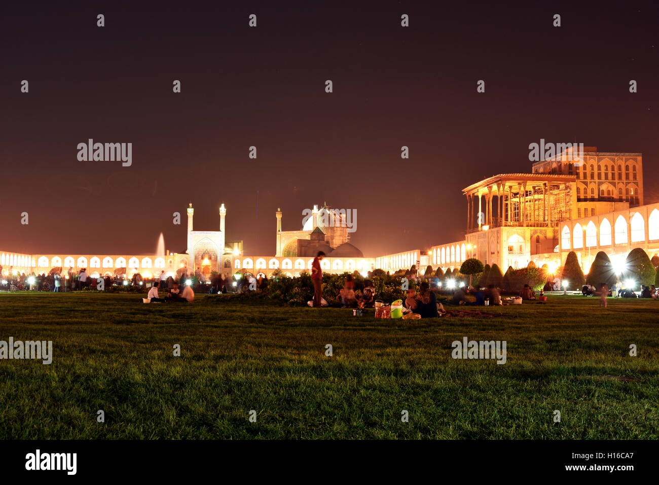 Naqsh-e Jahan Square Bazaar,Esfahan, Iran Stock Photo - Alamy