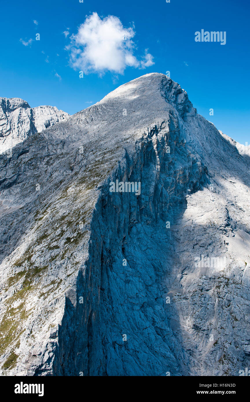 Alpspitze, Summit, mountain climbing, Wetterstein, Garmisch ...