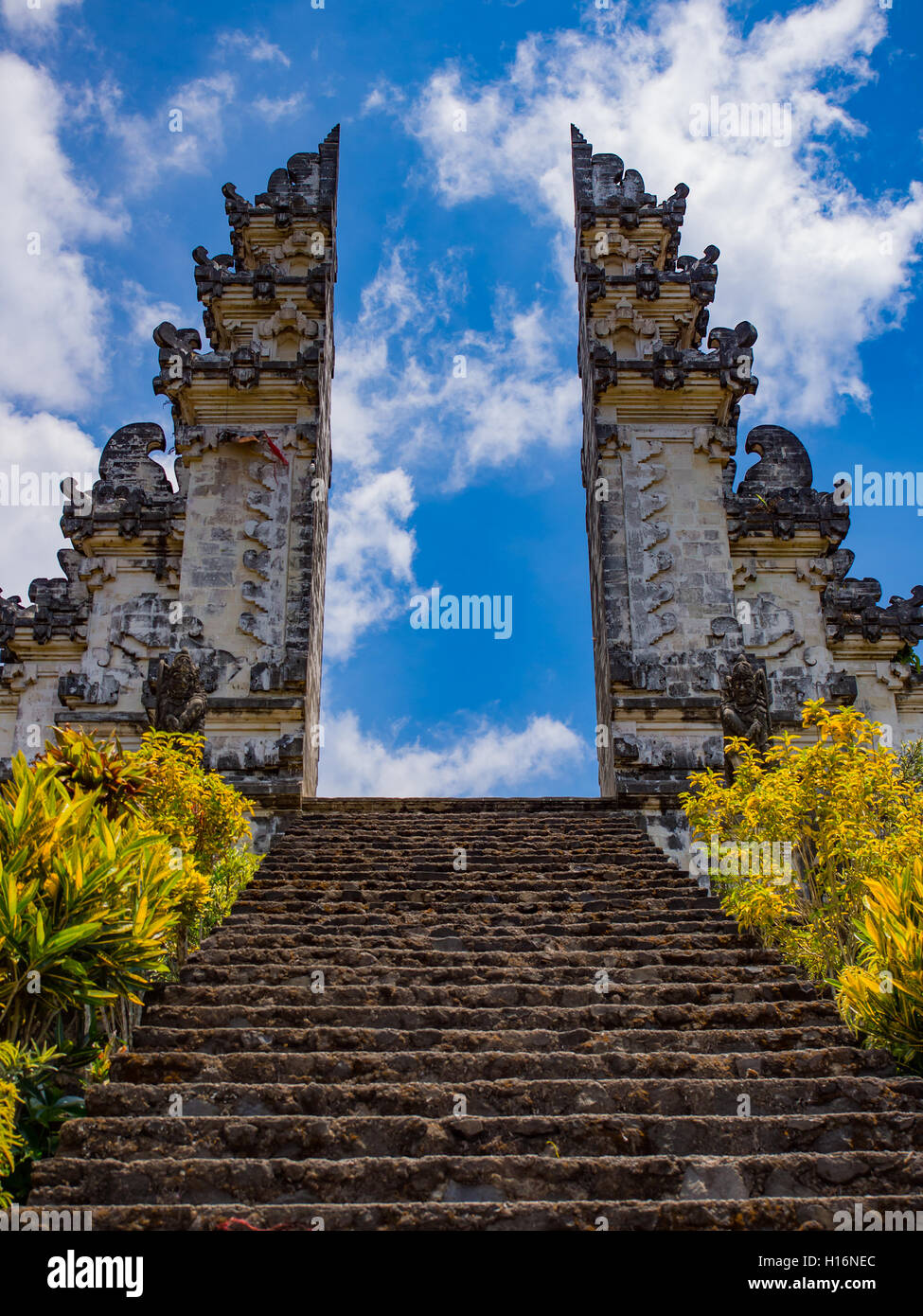 A Temple in Bali Indonesia Stock Photo - Alamy