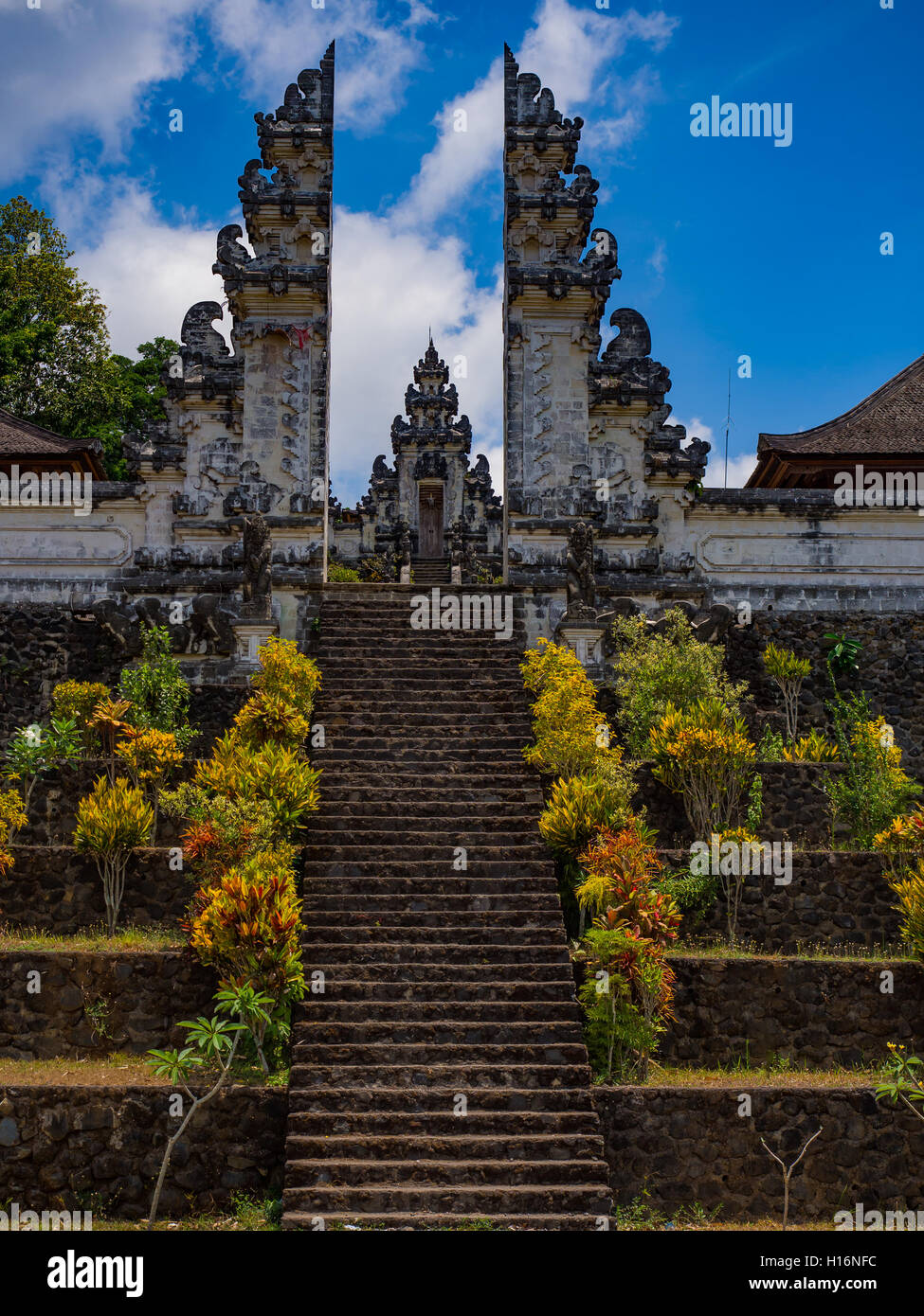 A Temple in Bali Indonesia Stock Photo - Alamy