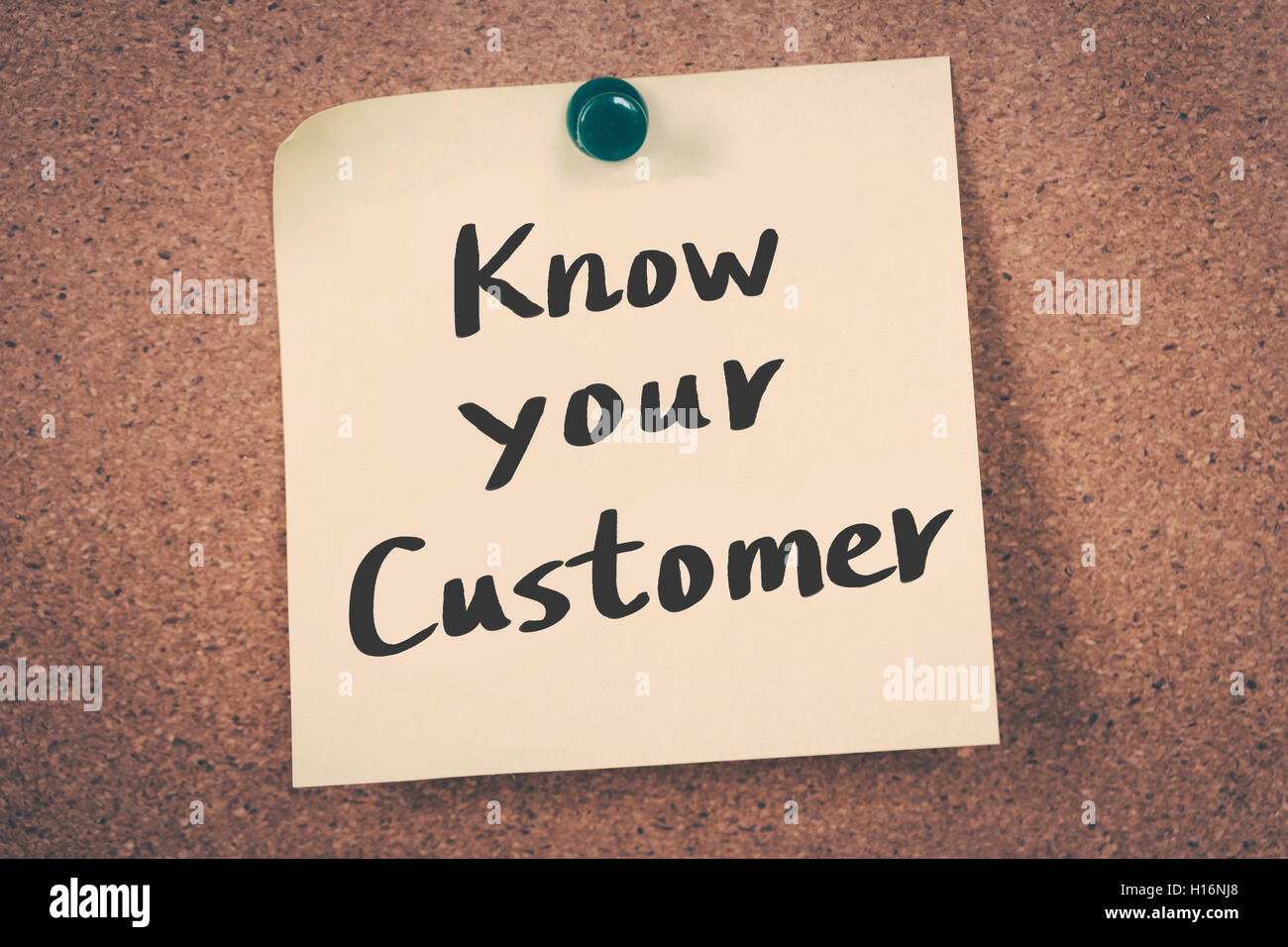 Know Your Customer Stock Photo - Alamy