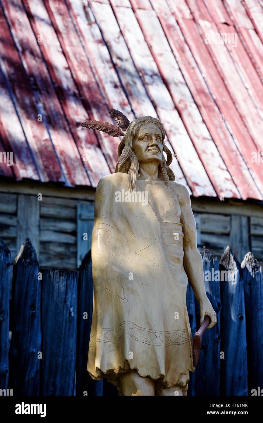 First fur-trading post in Canada, than pierre Chauvin set up in 1600 ...
