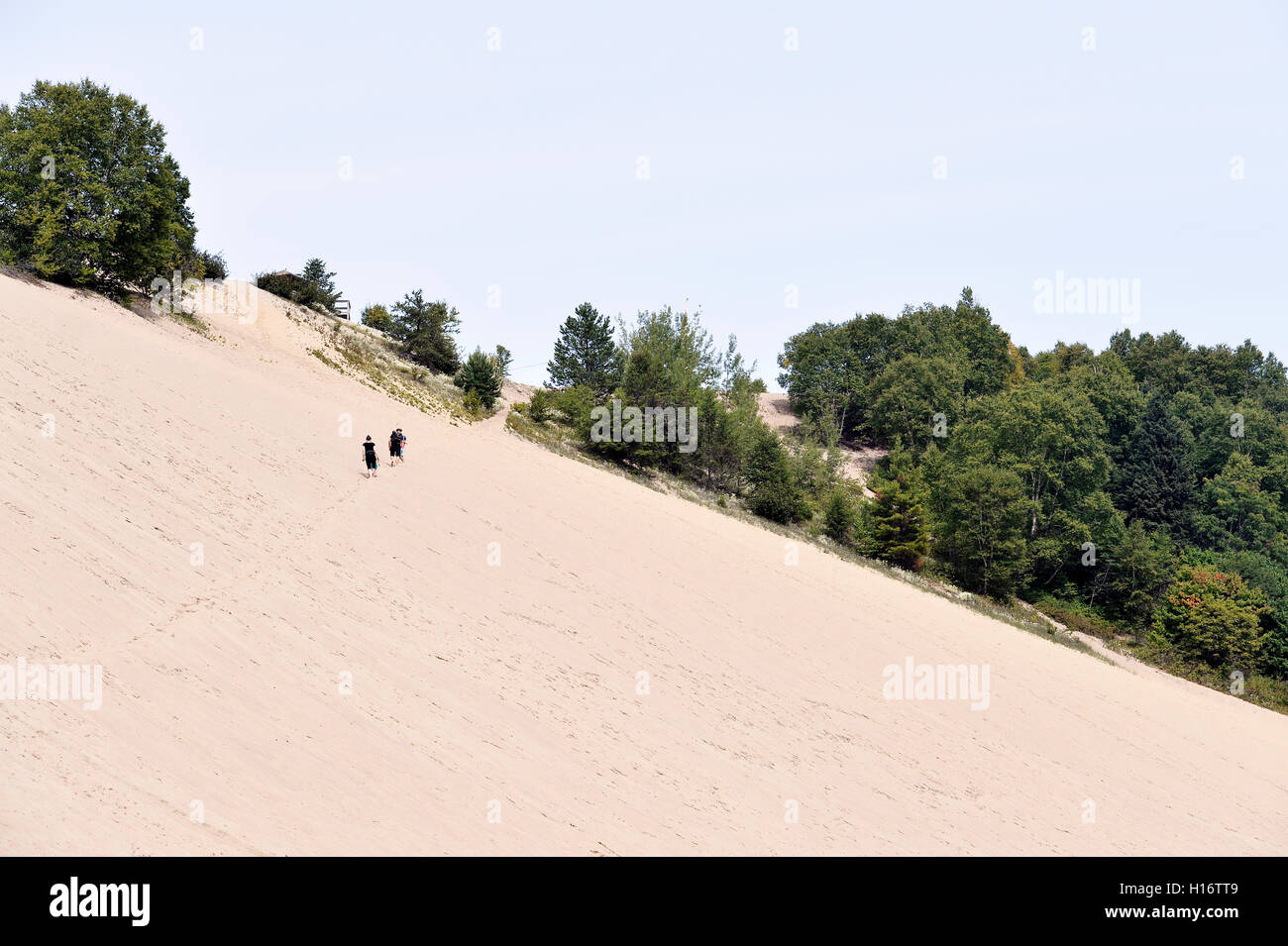 Sand dune of Tadoussac, Canada Stock Photo - Alamy