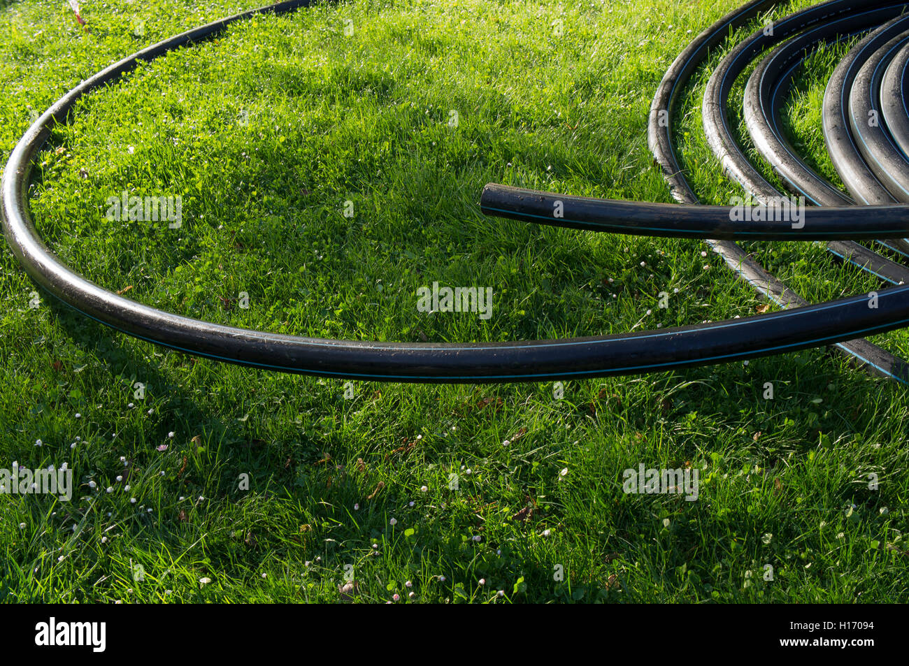 PE 100 drinking water pipe, line, piping system, HDPE (High Density ...