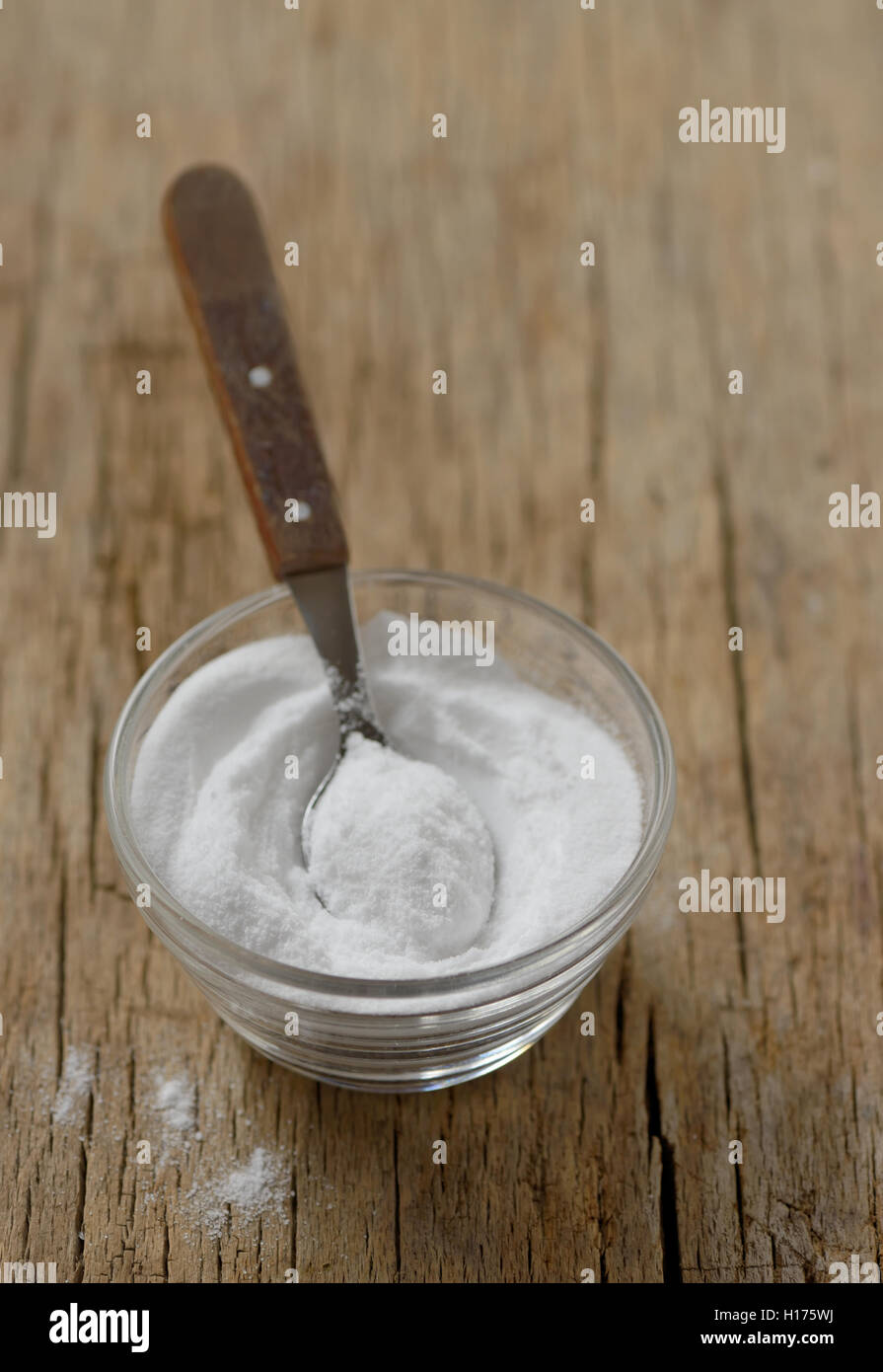 Spoon in baking bowl hi-res stock photography and images - Alamy