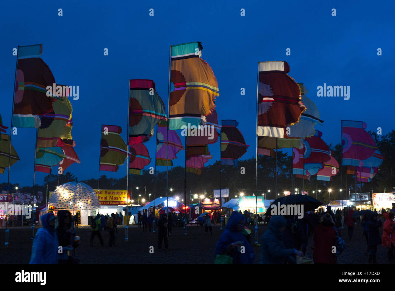 Womad festival flags hi-res stock photography and images - Alamy