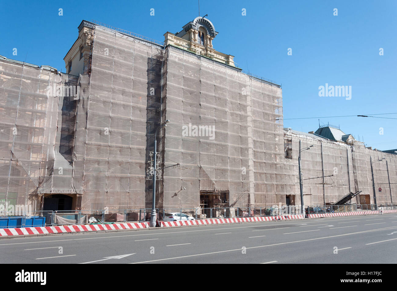 Scaffolding reconstruction hi-res stock photography and images - Alamy