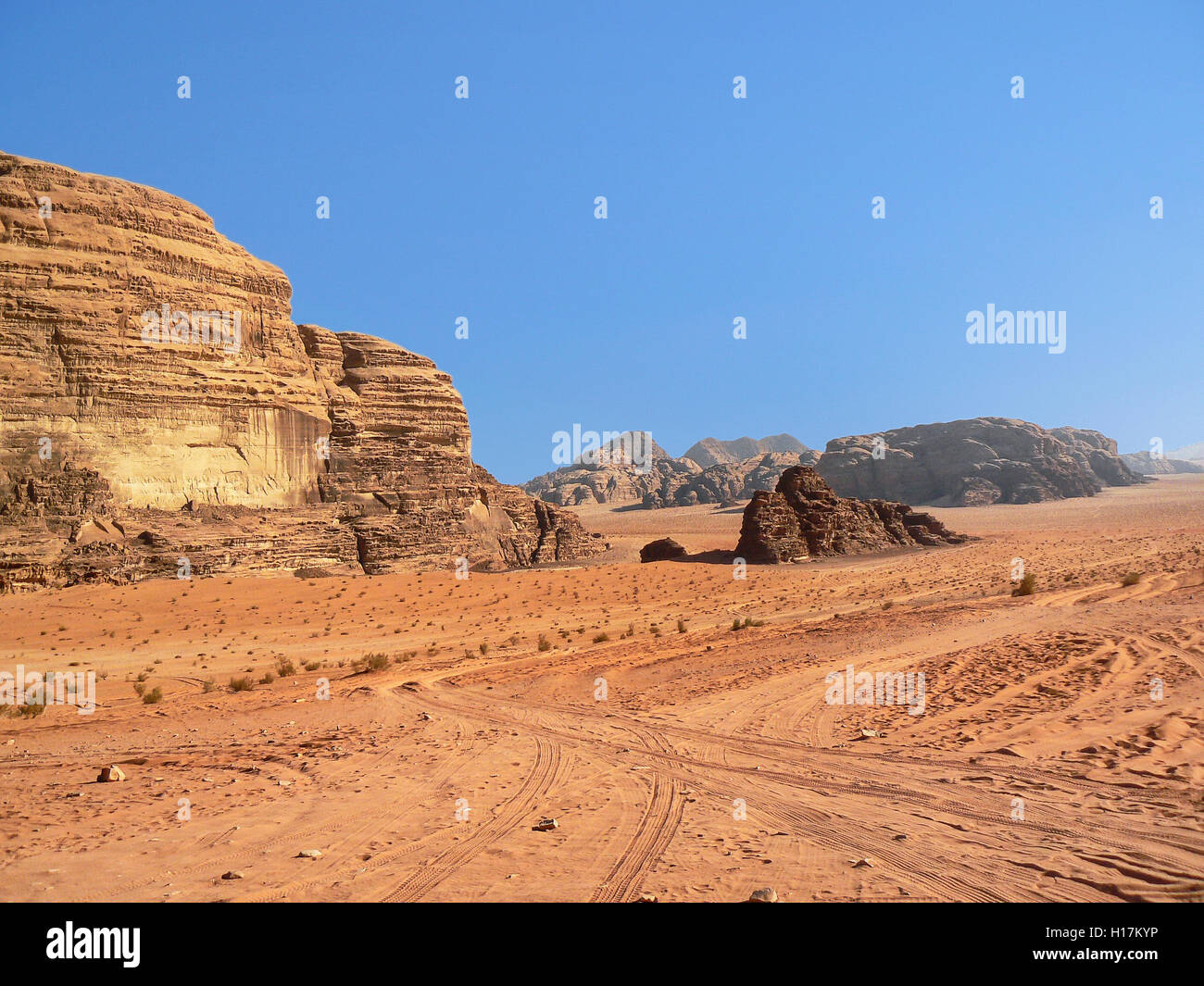 Desert of Wadi Rum, Jordan Stock Photo - Alamy