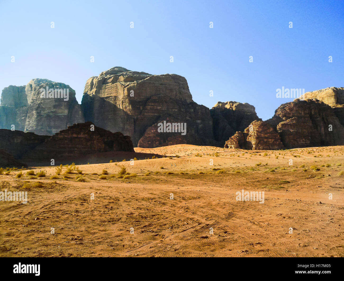 Desert of Wadi Rum, Jordan Stock Photo - Alamy