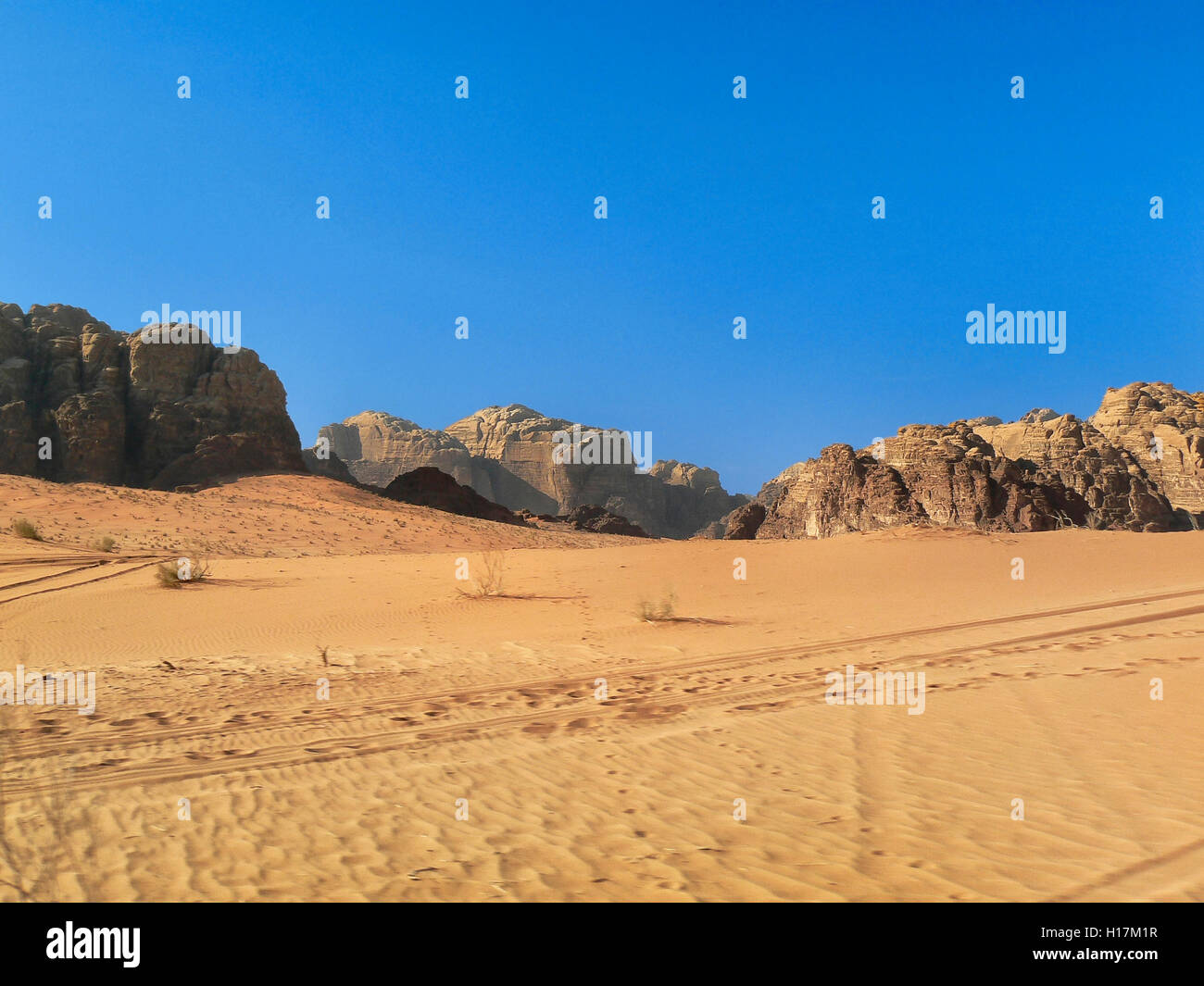 Desert of Wadi Rum, Jordan Stock Photo - Alamy