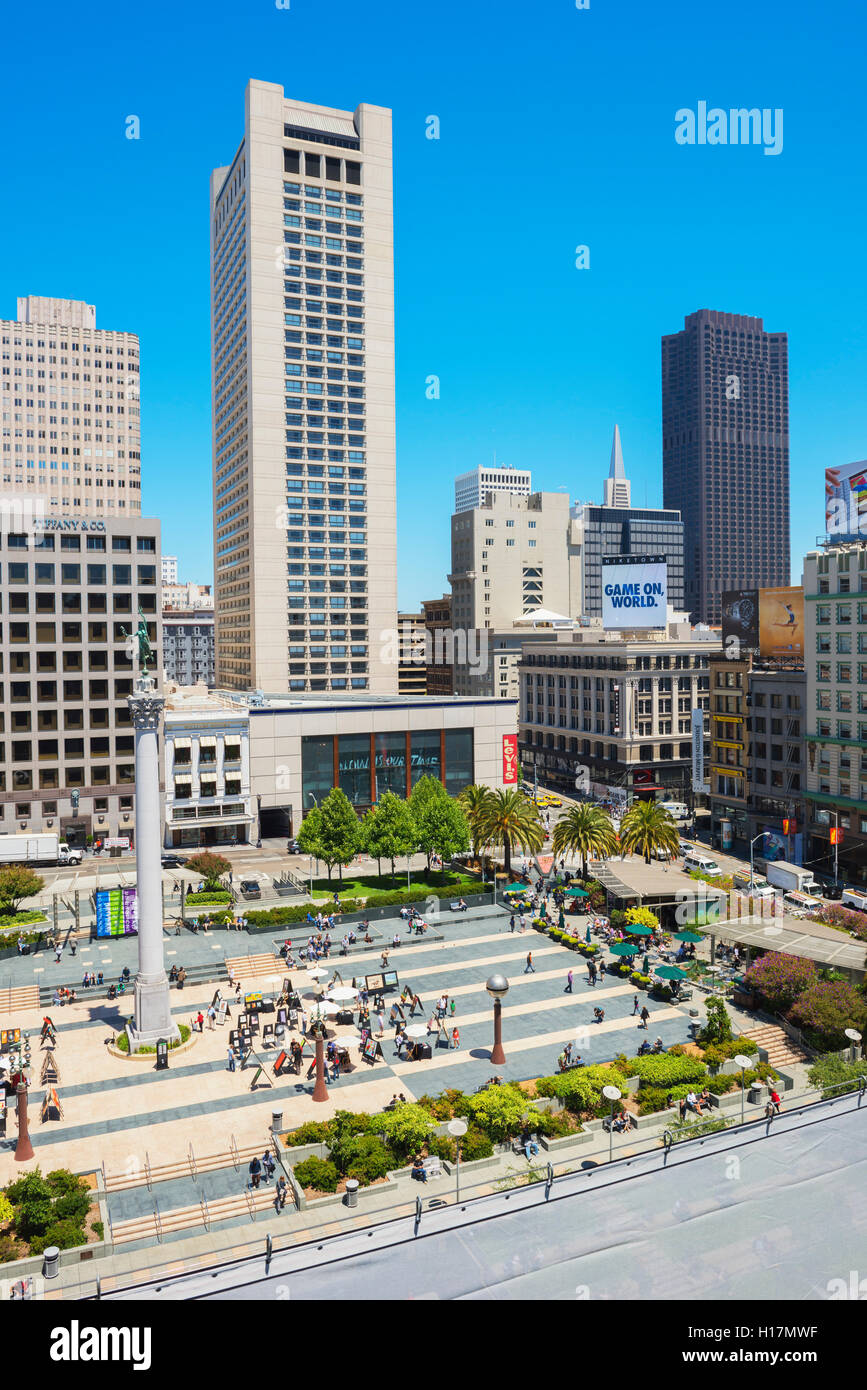 Union Square, San Francisco, California, USA Stock Photo - Alamy