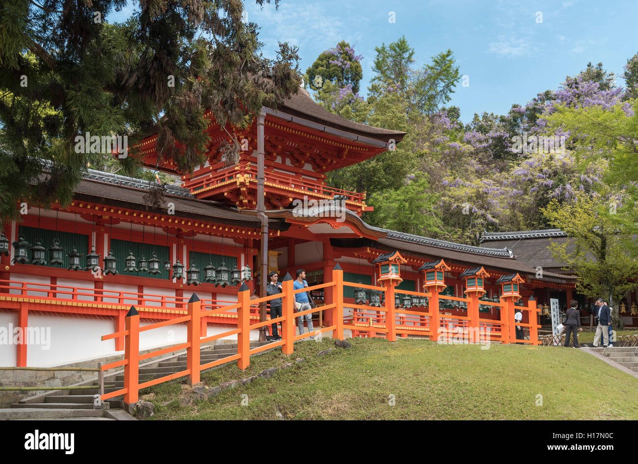 Kasuga Taisha Shrine, Nara, Japan Stock Photo - Alamy