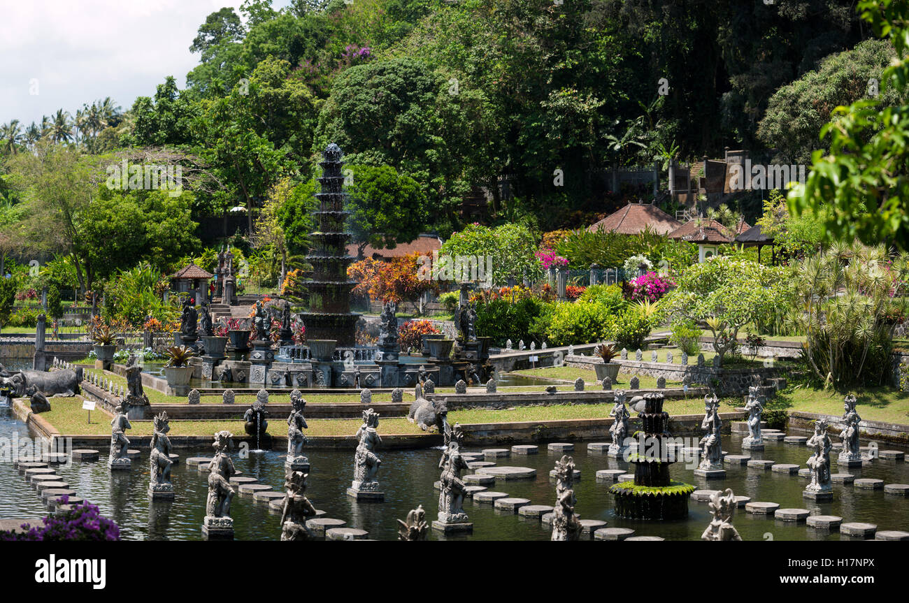 Water Palace of Tirta Gangga in East Bali, Indonesia Stock Photo - Alamy