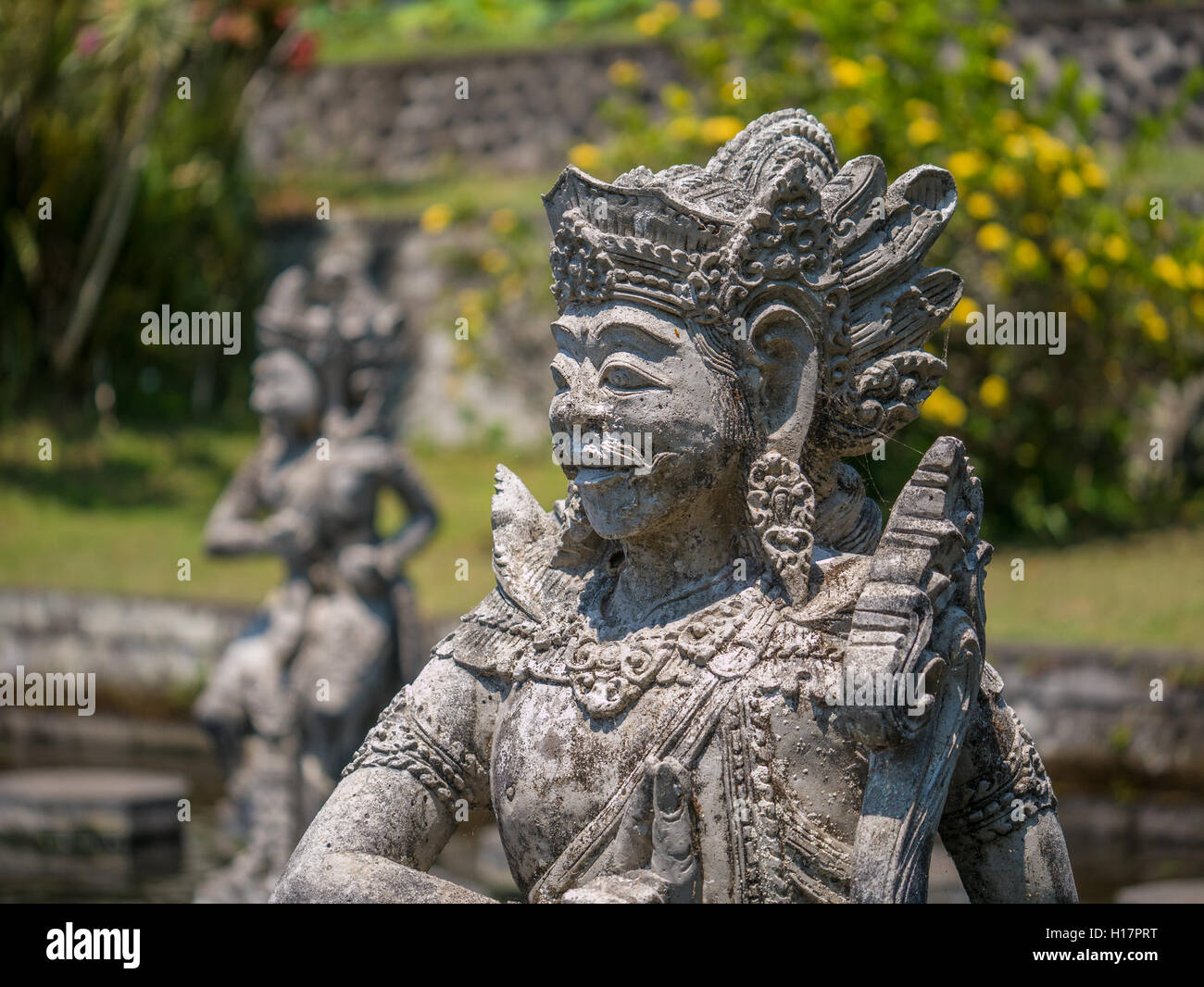 Statue at the Water Palace, Bali, Indonesia Stock Photo - Alamy